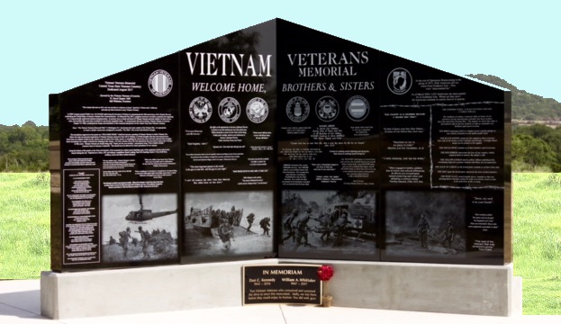 Vietnam Memorial – Installation and Decoration – TroySculptor.com